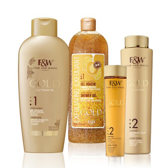 F&W GOLD HARMONIZING BODY KIT – Fair & White Australia